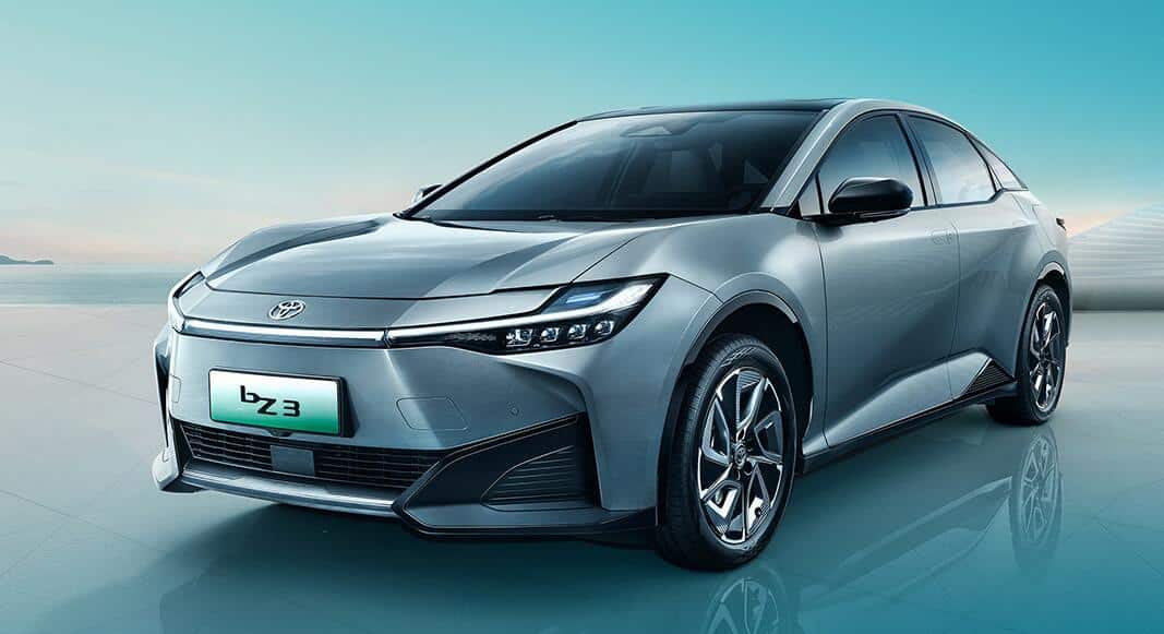 Toyota's electric sedan bZ3 with BYD battery and motor officially launched in China - CnEVPost