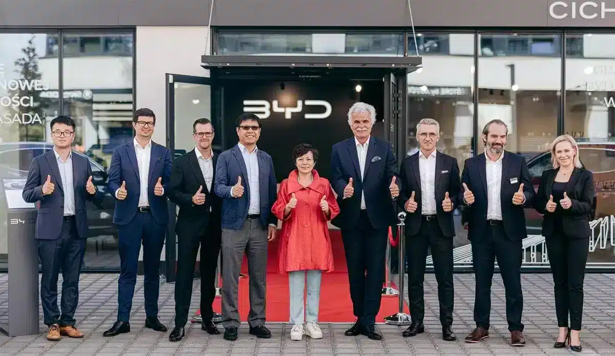 BYD opens 1st dealership store in Poland - CnEVPost