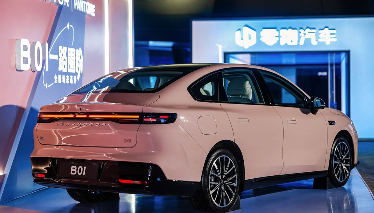 Leapmotor launches B01 electric sedan with starting price of $12,550 - CnEVPost