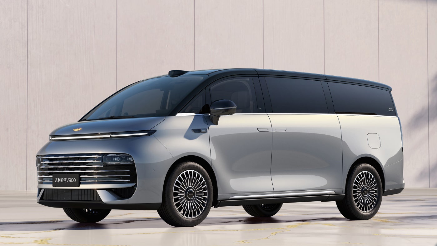 Geely Galaxy debuts V900 MPV, its first V-series model - CnEVPost