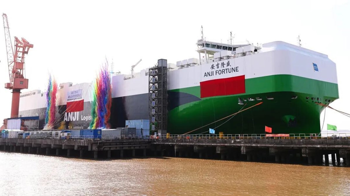 SAIC logistics unit Anji reaches 41 car carriers, 8 added this year ...